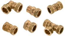 Bonfix Brass Compression Fittings