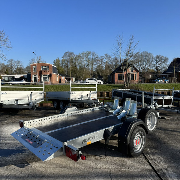 Motortrailer tot 3 motoren 1300Kg geremd