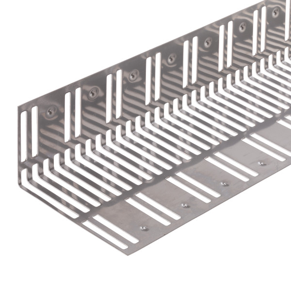 VentiStrip RVS ventilatieprofiel 30x50, RVS-304 ( 1m) - Tilmar