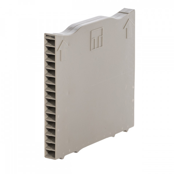 T110-6 voegrooster zwart, 6cm hoog BAG (50 PCE)