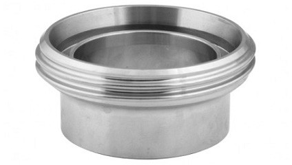 Dairy Fitting - DIN 11851 - Welding male thread - 1" - Stainless Steel ...
