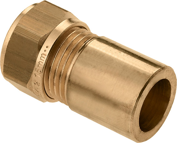 Bonfix compression fitting - Renovation fitting - 15mm x 22mm - Brass Online ordering at NexaParts.