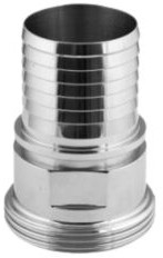 Dairy Fitting - DIN 11851 - Hose Connector - DN10 - Stainless Steel 304 ...