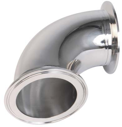 Dairy Fitting - DIN 32676 - Tri-Clamp - Elbow 90° - Clamp x Clamp ...