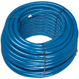 Uponor - Uni Pipe PLUS pipe - 25mm - with insulation layer 6mm - blue ...