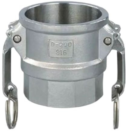 Camlock Female Coupling - Female Thread - Kamlock D - Stainless Steel ...