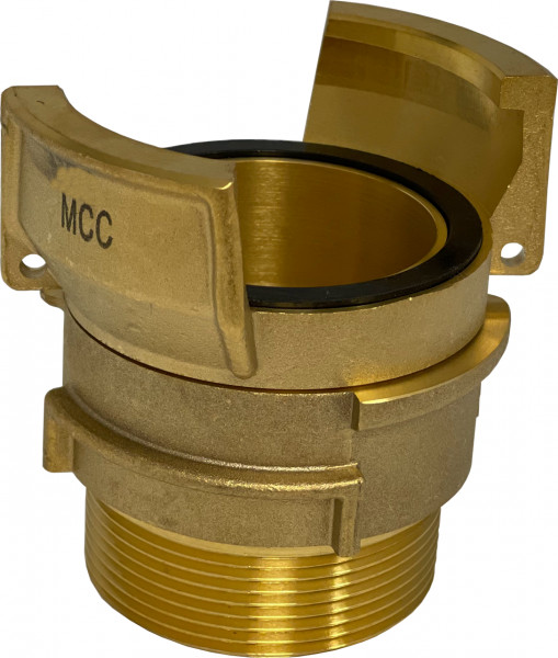 Guillemin Coupling x Male Thread - with latch - DN80 x 3" - Brass ...